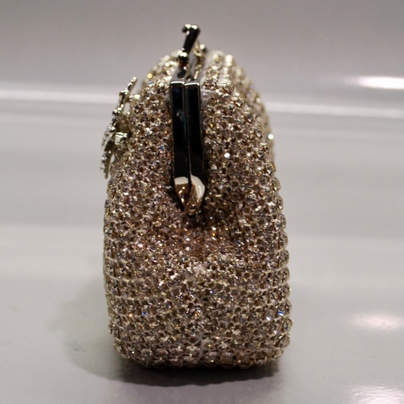 Isabella Adams | Bags | Isabella Adams Swarovski Crystal Pouch Evening ...